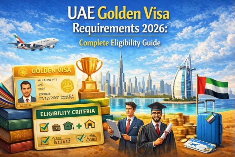 UAE Golden Visa: 10-Year Residency Requirements