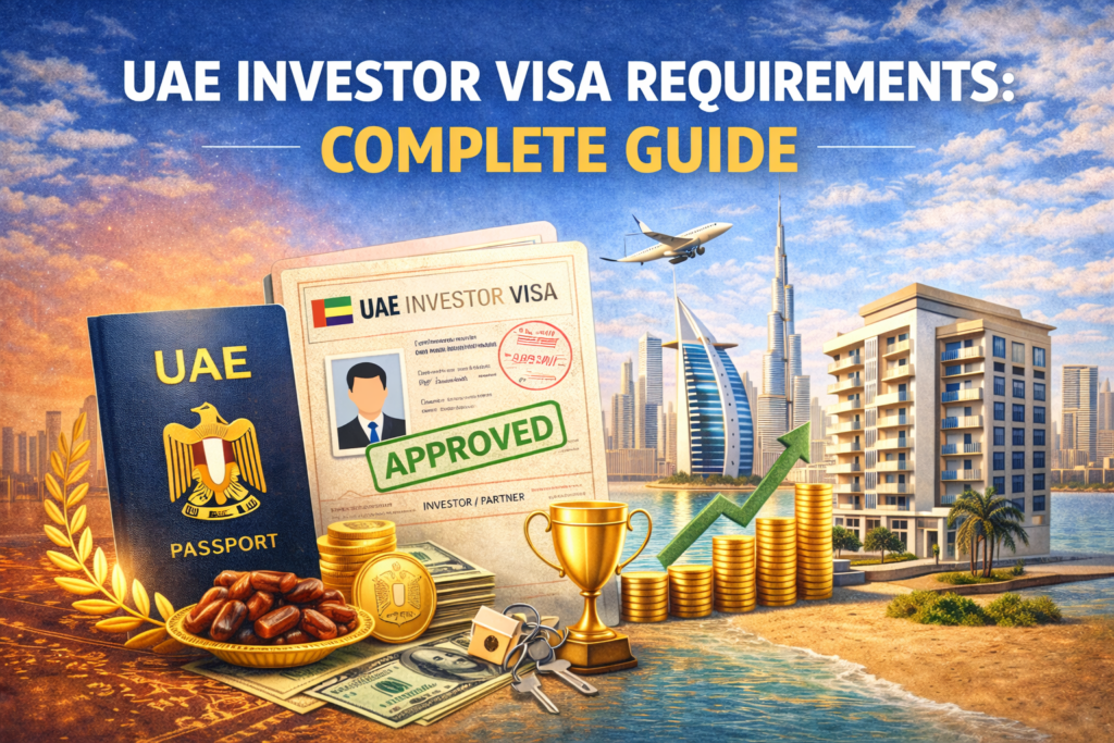 UAE Investor Visa Requirements, Costs & How to Apply