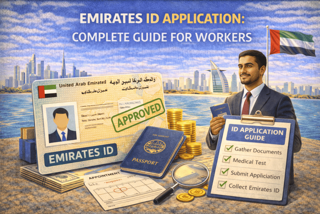 Emirates ID Application for Workers in UAE Complete Guide